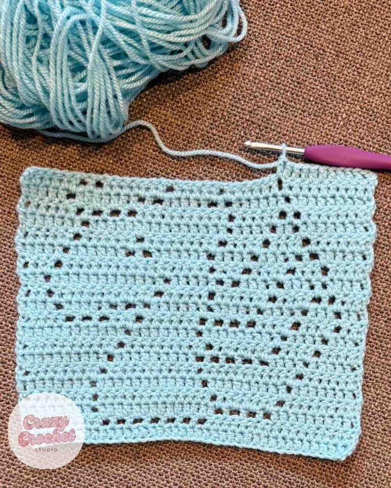 Magical Unicorn Filet Crochet Pattern | Free - Crazy Crochet Studio