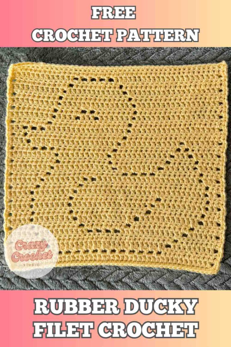 Rhino Filet Crochet Pattern | Free Design - Crazy Crochet Studio