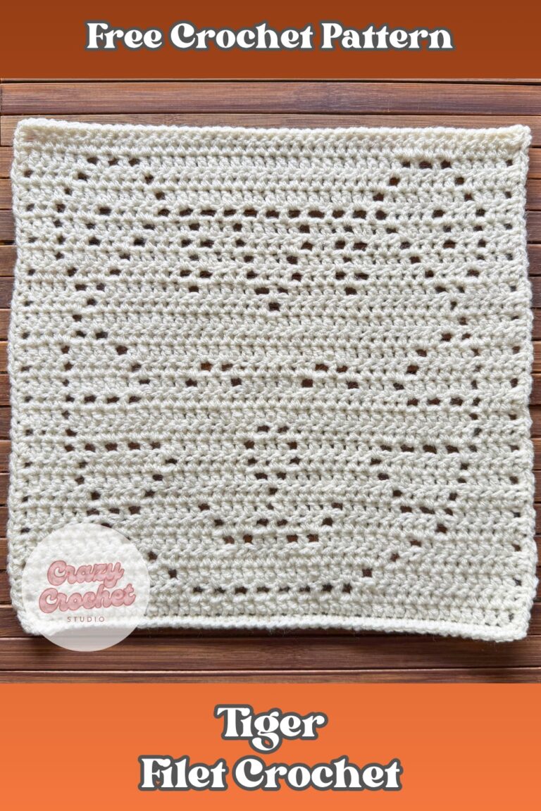 Wildlife Blanket: free filet crochet pattern - Crazy Crochet Studio